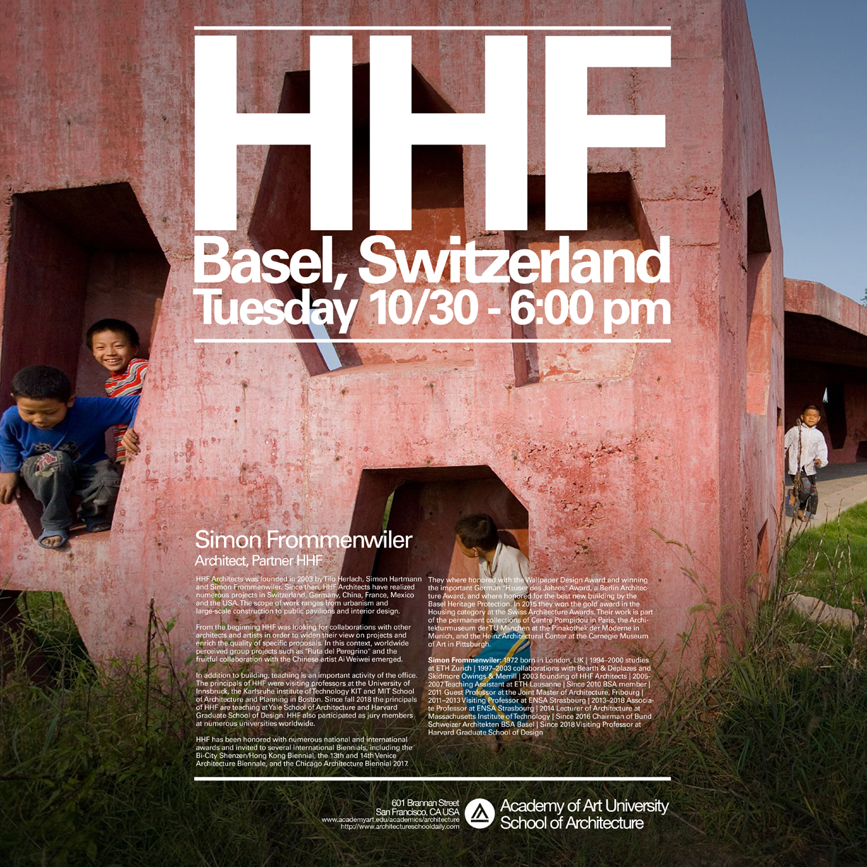 HHF Architects - ArtU School of Architecture