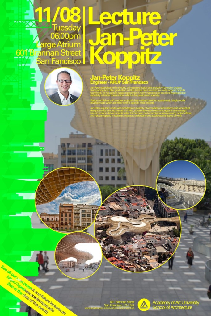 School of Architecture Fall Lecture Series Present Jan-Peter Koppitz ...