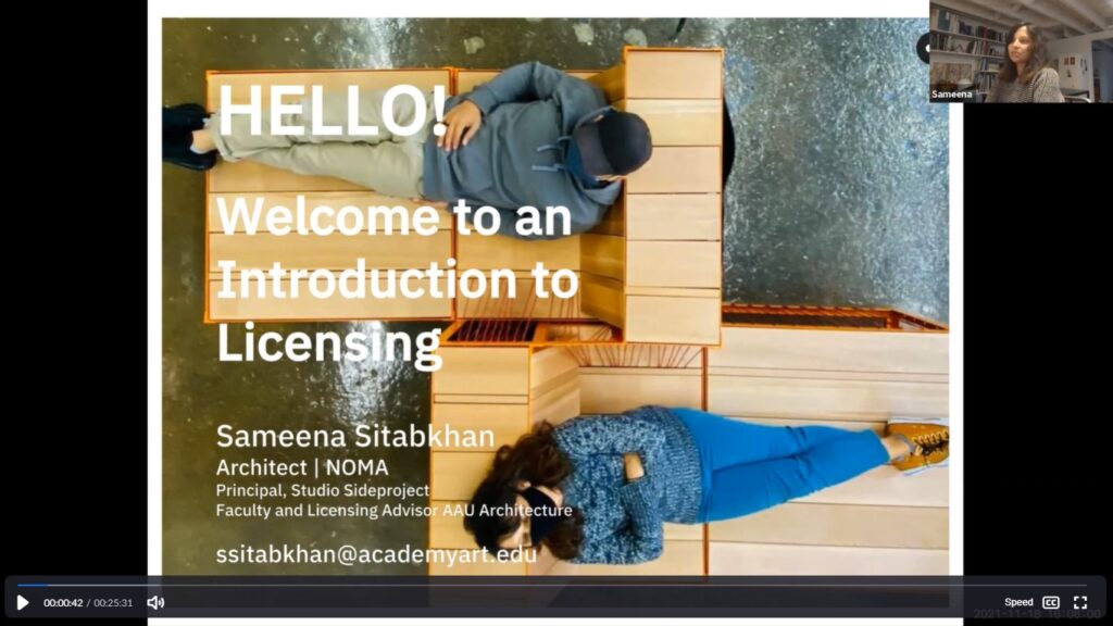 Architectural Licensing Advisor - ArtU School of Architecture